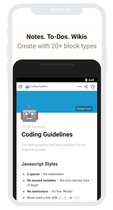 How Much Does It Cost To Build, Develop, Make And Create An App Like Notion